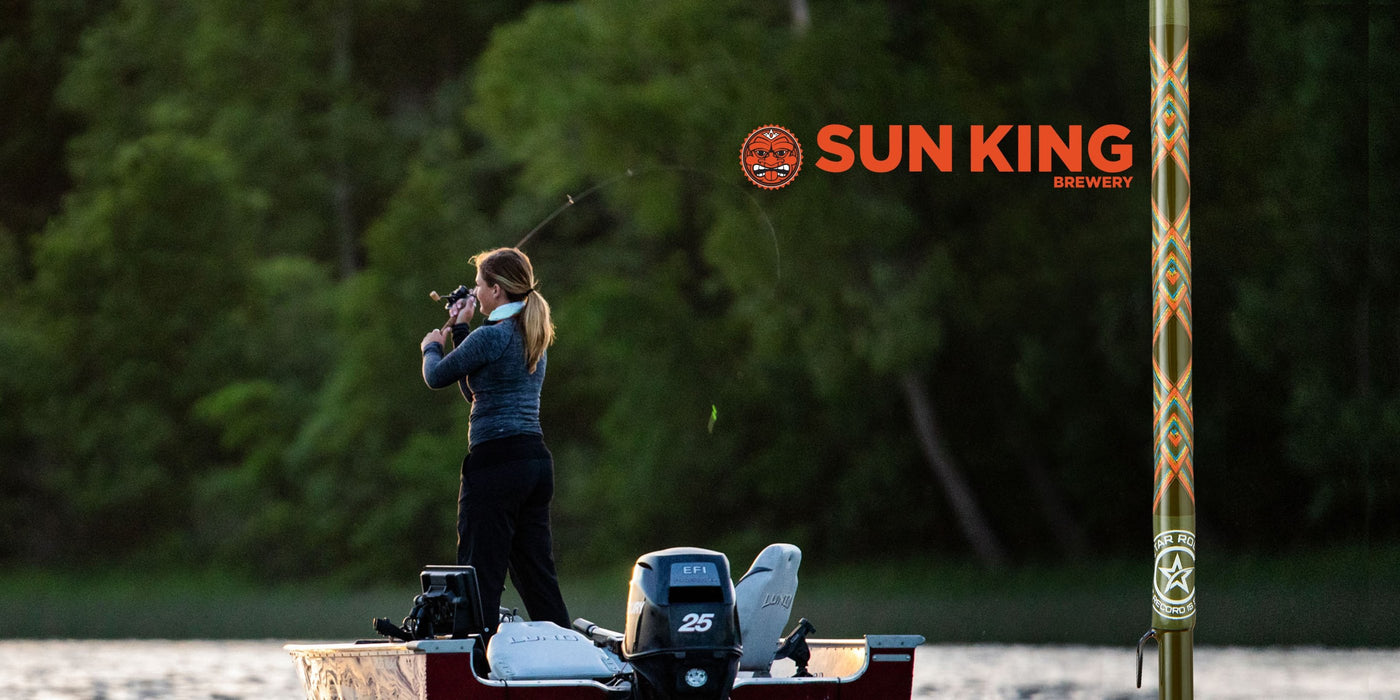 Sun King Brewery Fishing Rods