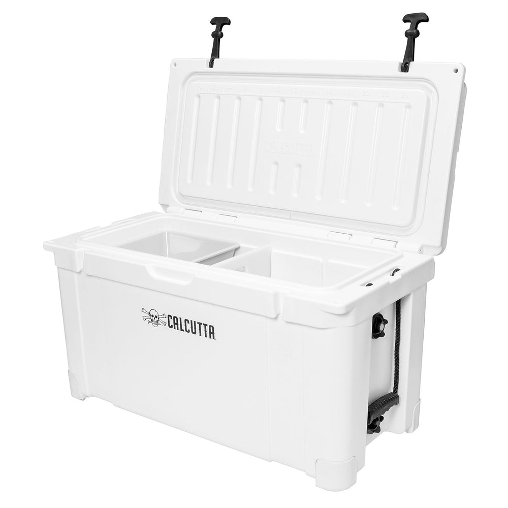 Hard Cooler | 75 Liter / 79 Quart White Cooler | Calcutta Outdoors®